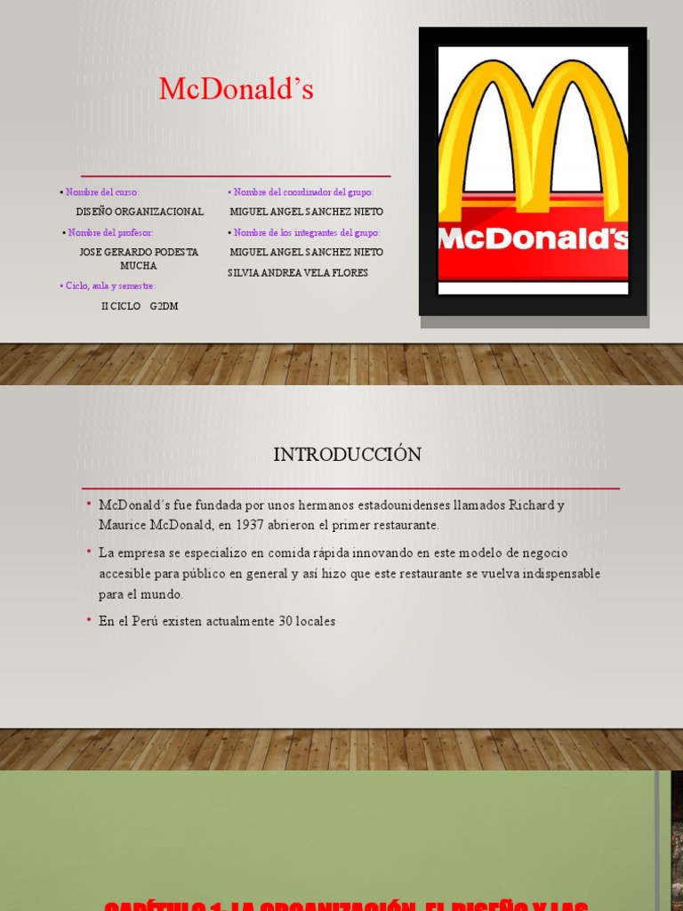 MC Donald's 2 | PDF | Mc Donald's | Business