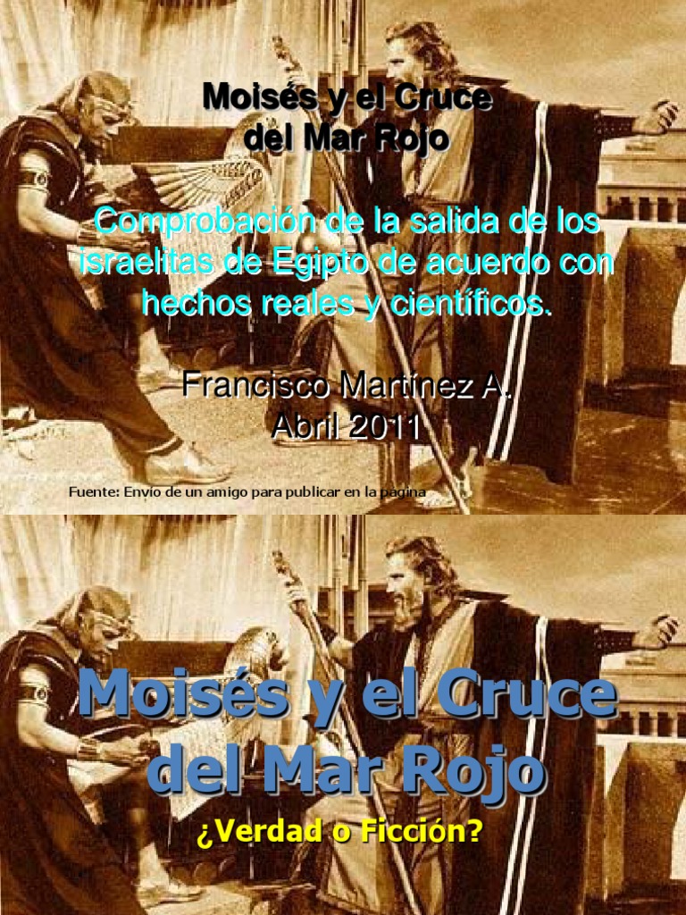 Cruce Del Mar Rojo | PDF | Aaron | Moisés