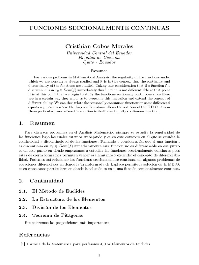 Optativa | PDF | Conceptos matemáticos | Análisis matemático