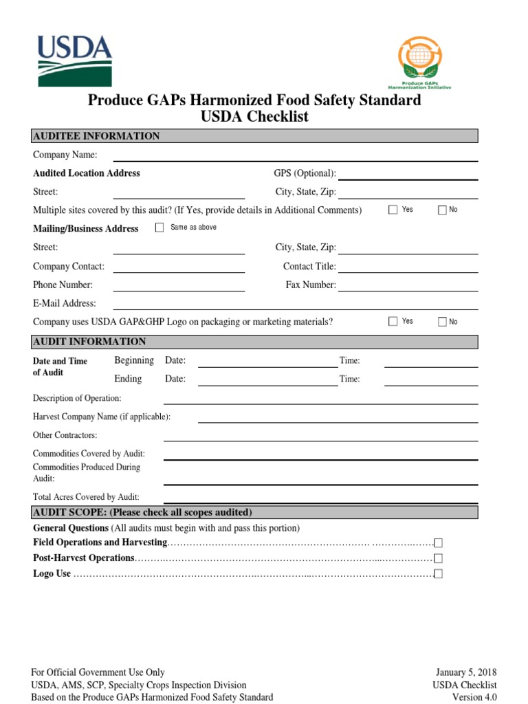 Retail Audit Checklist Example | PDF | Audit | Food Safety