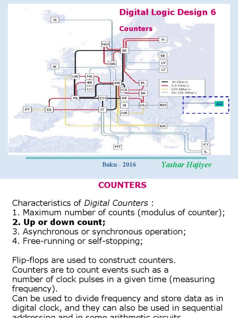 Digital Logic Design 6 Counters | PDF | Information And Communications ...