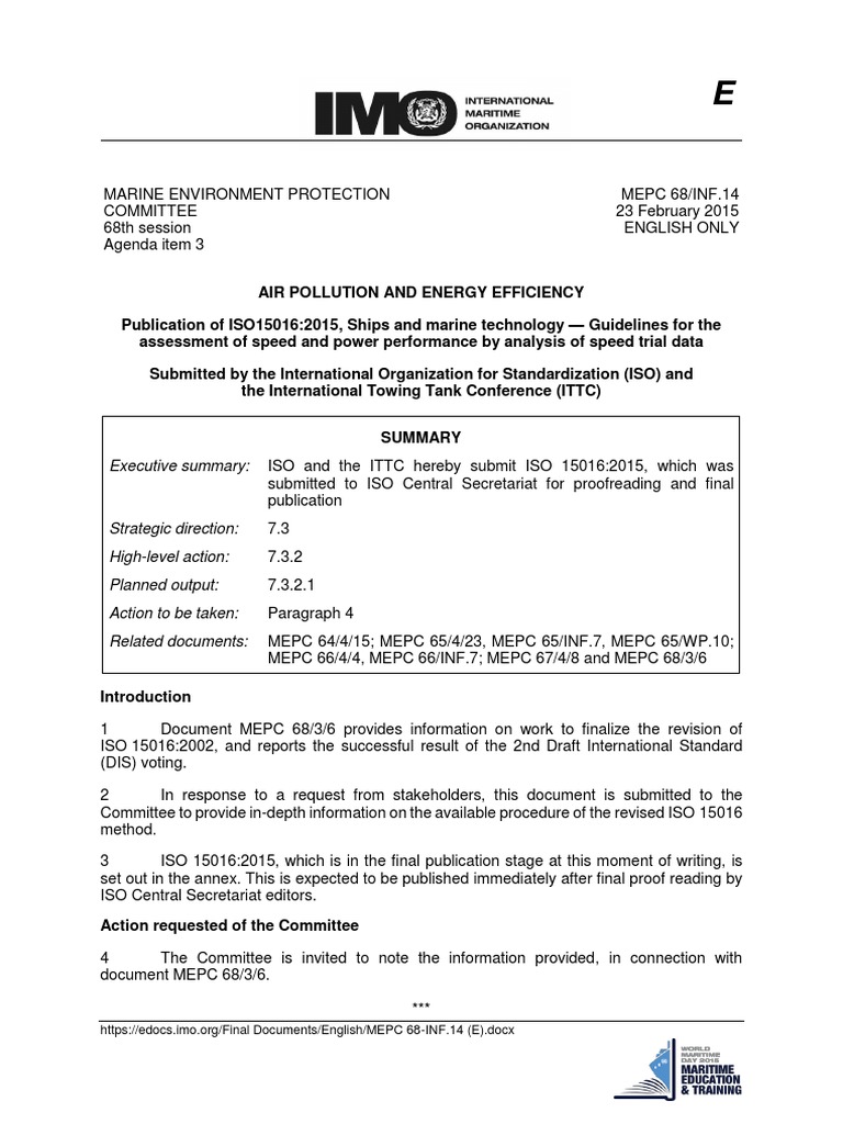 Executive Summary | PDF | Hull (Watercraft) | International ...