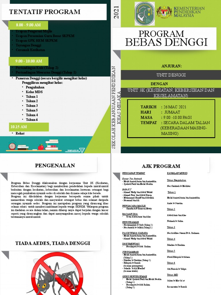 BUKU PROGRAM TEMPLATE BEBAS V3 (Cikgugrafikdotcom) | PDF