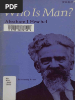 ABRAHAM JOSHUA HESCHEL: The Sabbath | PDF | Shabbat | Theology