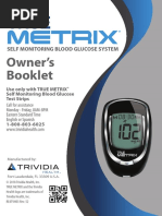 True Metrix Pro Manual | PDF | Diabetes | Causes Of Death