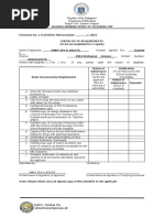 Deped Teacher 1 Applicant Checklist | PDF