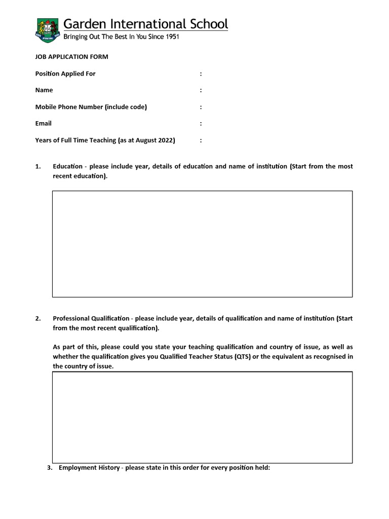 GIS Application Form 2022-23 | PDF | Justice | Crime & Violence