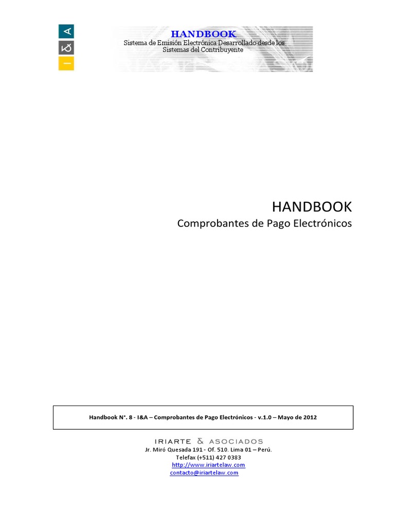 Comprobantes De Pago Electronicos Sunat Pdf Pagos