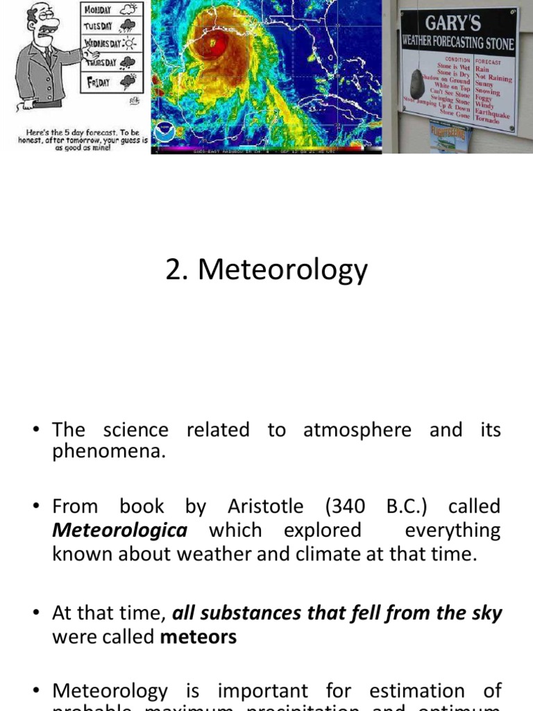 Understanding the Fundamentals of Meteorology: An Overview of ...