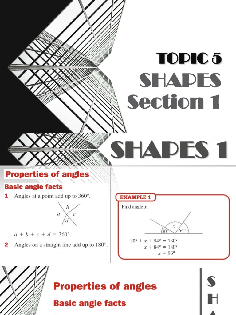 Grade 9 Topic 5 Section 1 | PDF