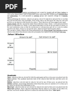 Adjective List Johari Window | PDF | Psychological Concepts | Psychology