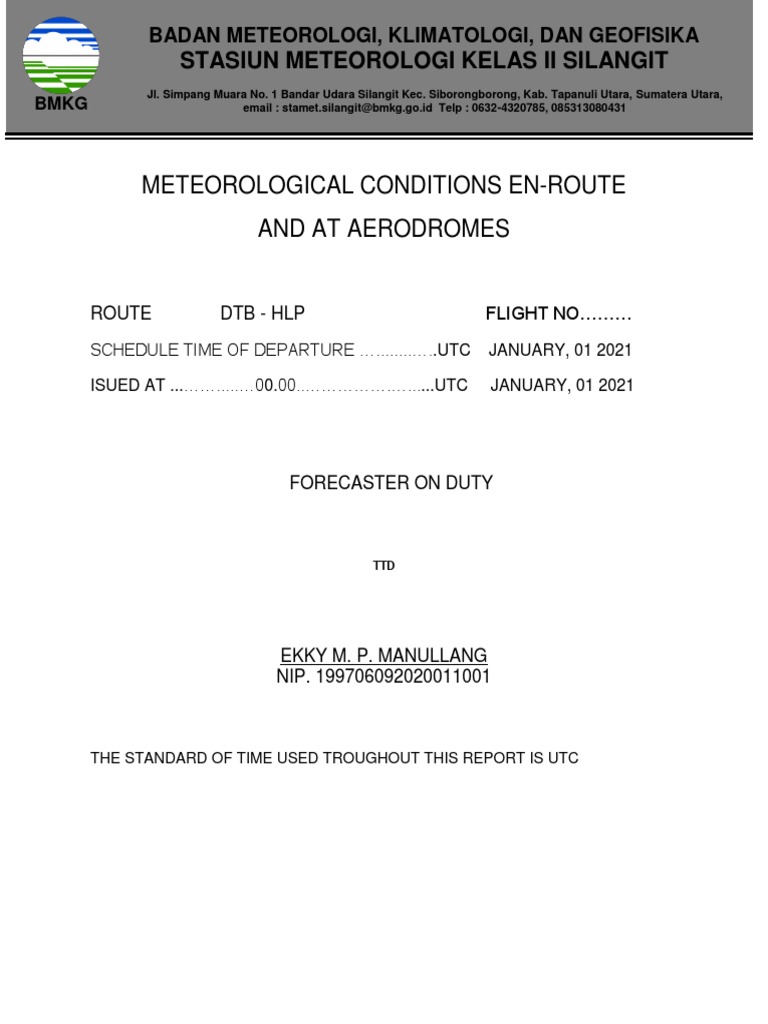 FD 02012021 - 06Z DTB | PDF