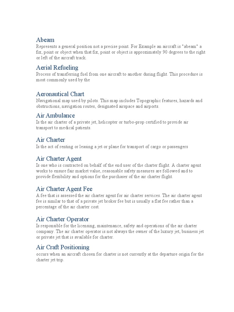 Aviation Dictionary | PDF | Airport | Aircraft