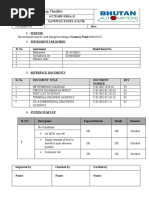 HT Panel Checklist | PDF
