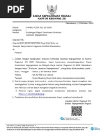 Surat Tanggapan Temuan BPK | PDF