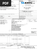 BL Form Oocl | PDF | Cargo | Bill Of Lading