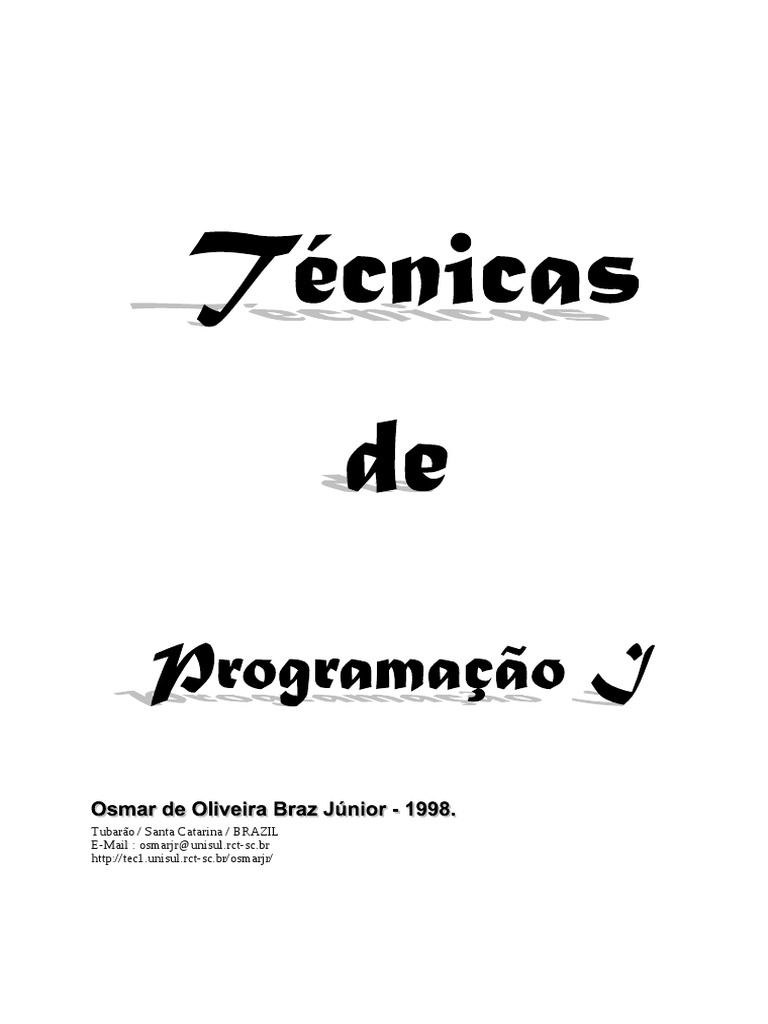 Apostila Introdução A Programação 1 Pdf 