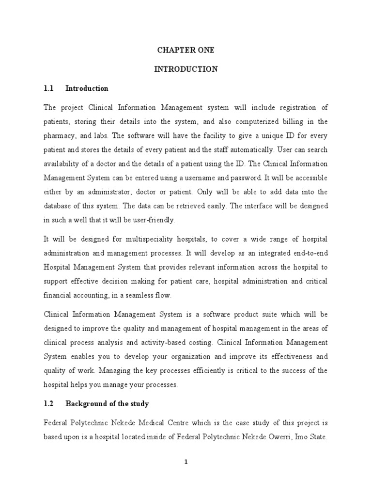 Hospital Management System | PDF | Computer Data Storage | Management ...