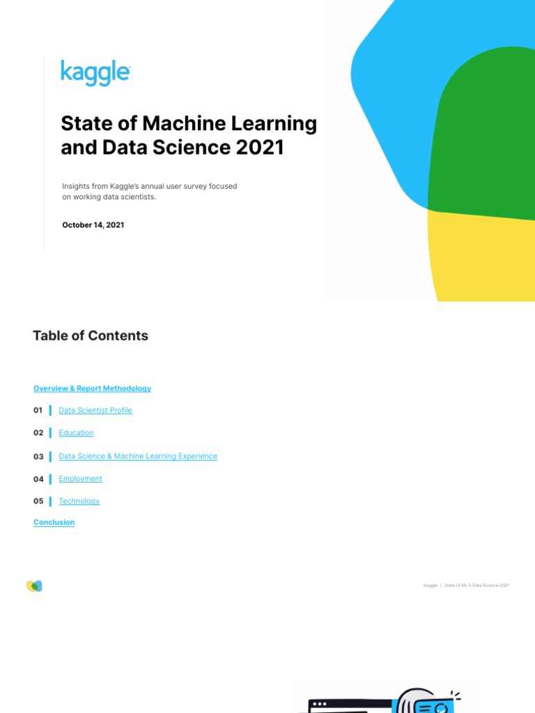 Kaggle's State of Machine Learning and Data Science 2021 | Download ...