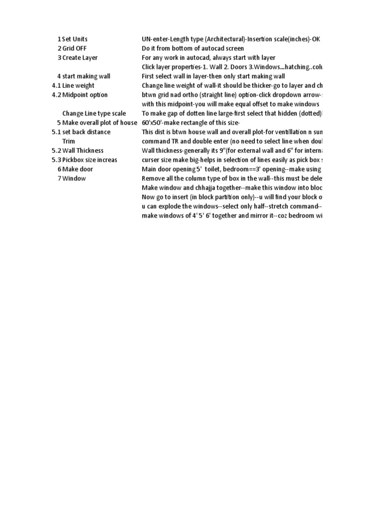 Autocad Building Plan Drawing | PDF | Wall | Building Materials