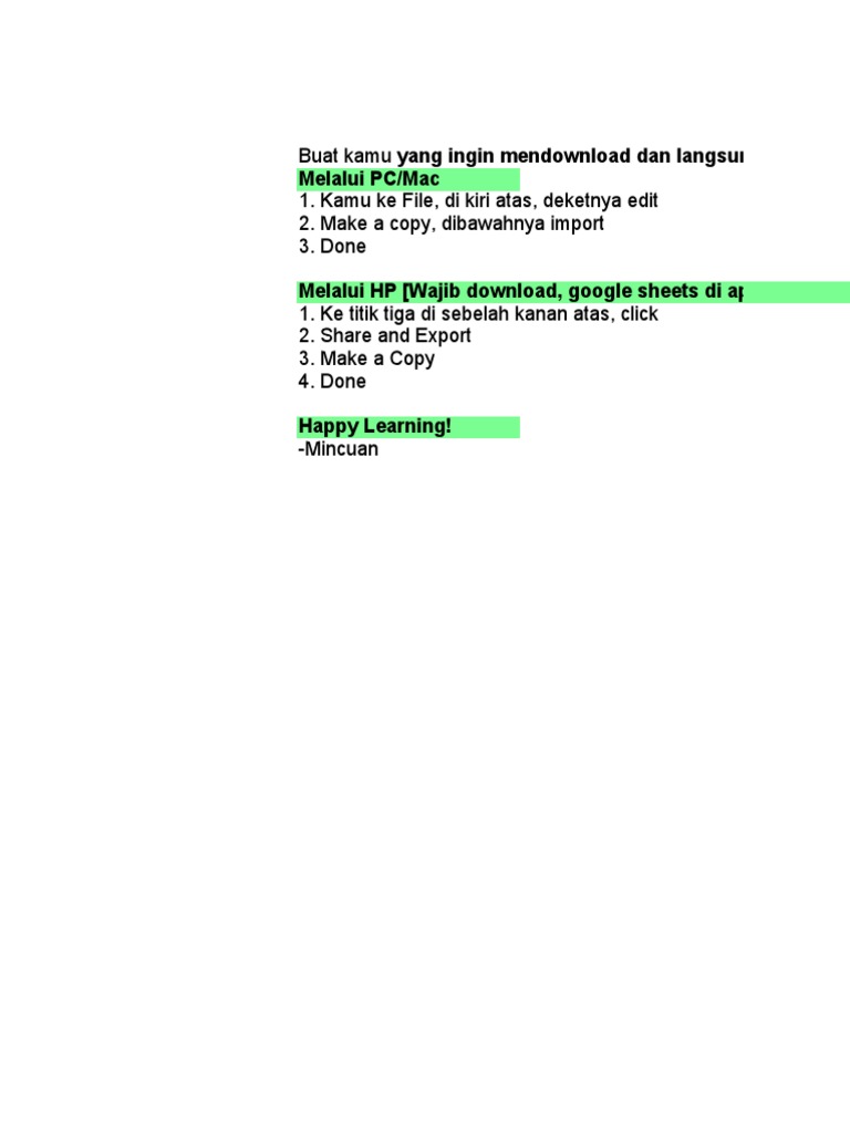 Panduan Menggunakan Ternak Uang Excel | PDF | Pengelolaan Keuangan & Uang