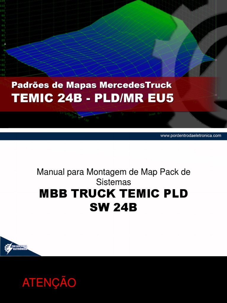 Padrões de Mapas Mercedes Benz Truck Temic PLD SW 24B | PDF ...