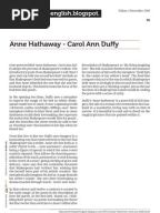 Little Red Cap by Carol Ann Duffy