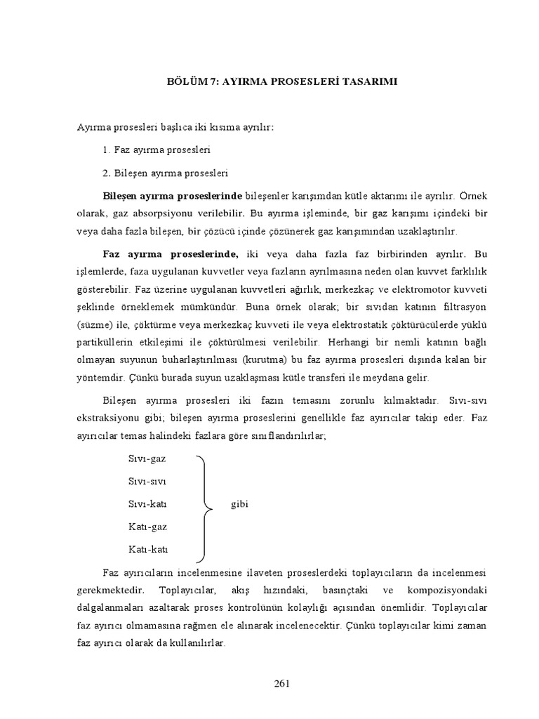 Proses Tasarimi - Bolum - 7 | PDF