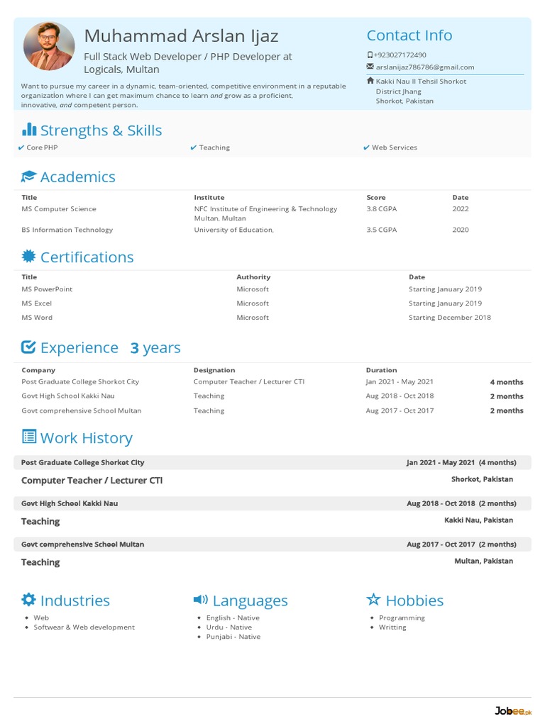 Muhammad Arslan Ijaz | PDF
