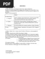 ANC OB and GYN HISTORY Taking Sample | PDF | Childbirth | Pregnancy