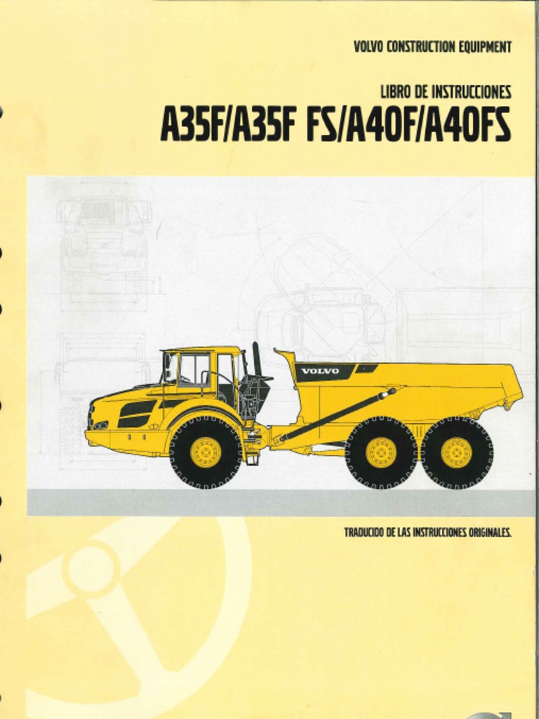 Volvo Dumper A40 Operaciones-A40f | PDF