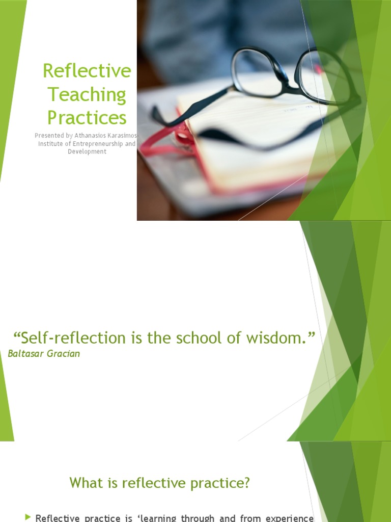 Reflective Practices for Effective Teaching | PDF