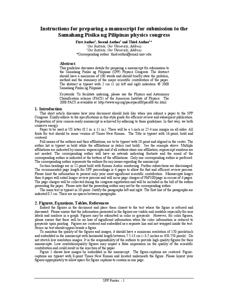 SPP Proc Template | PDF | Paragraph | Typography