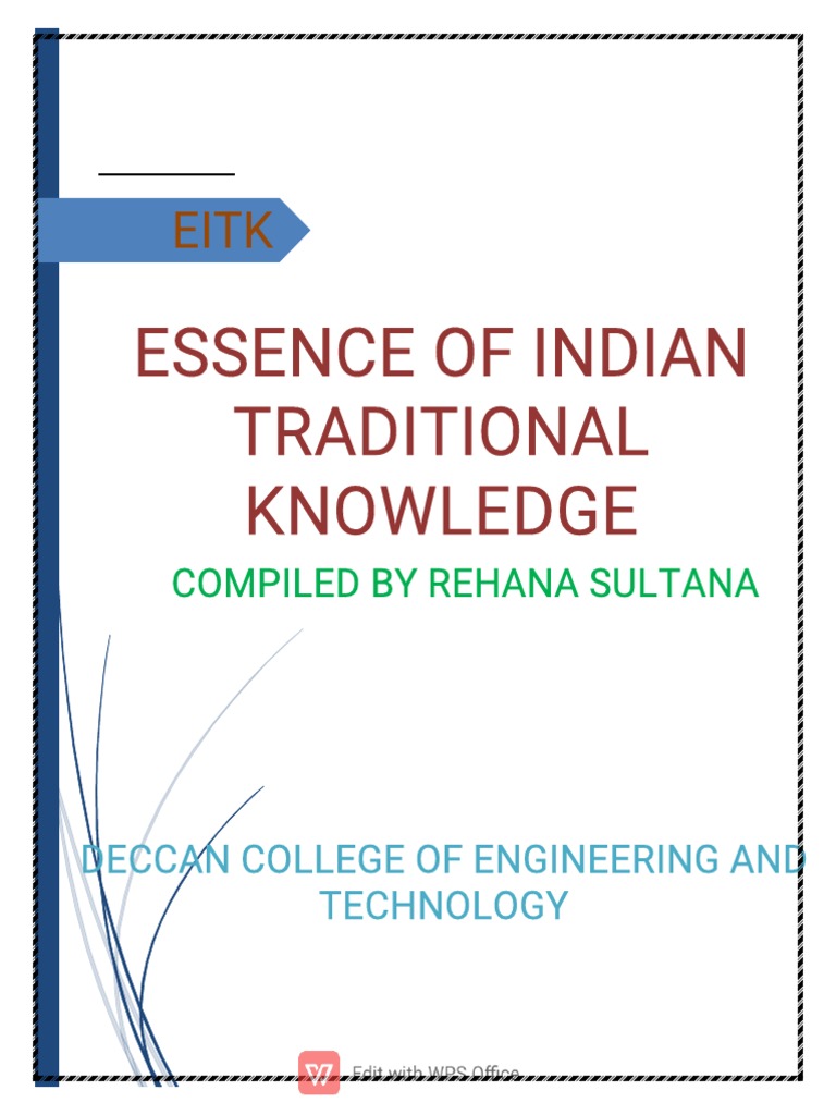 Unit - 3 Eitk | PDF | Religious Philosophical Concepts | Hindu Philosophical Concepts