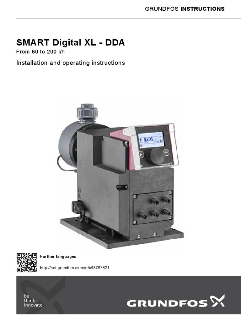 Smart Digital XL - Dda: Installation and Operating Instructions | PDF ...