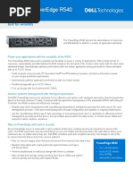 PowerEdge R540 Spec Sheet PDF | PDF | Dell | Solid State Drive