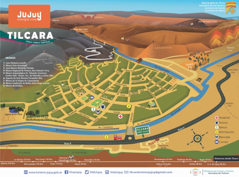 Mapa Tilcara Provincia 2022 | PDF