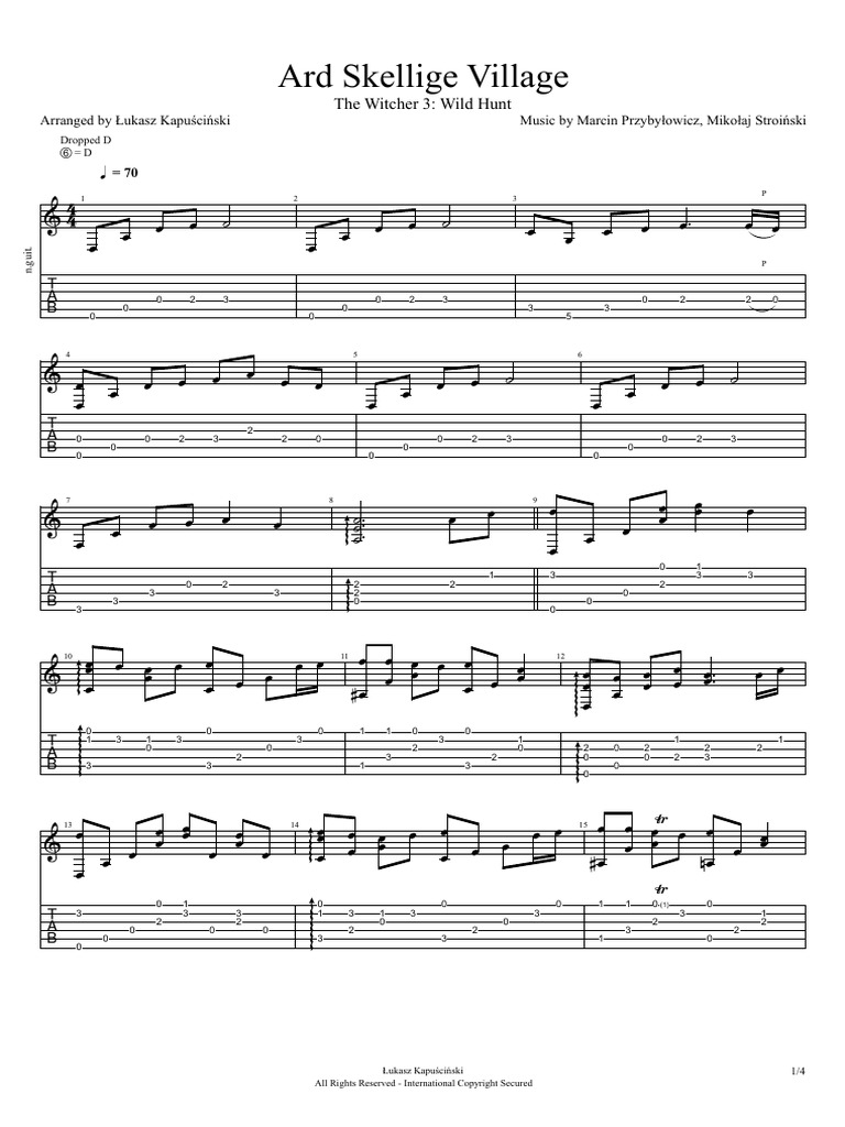 Ard Skellige Village (By Łukasz Kapuściński) | PDF