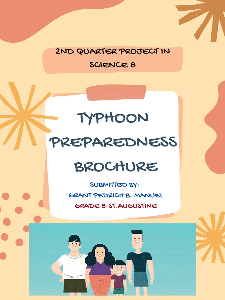 2Nd Quarter Project in Science 8: Typhoon Preparedness Brochure | PDF