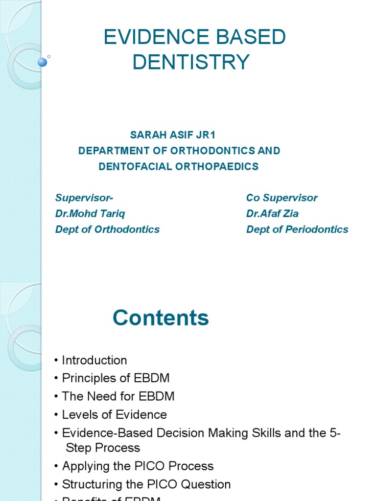 Evidence Based Decision Making | PDF | Evidence Based Medicine ...