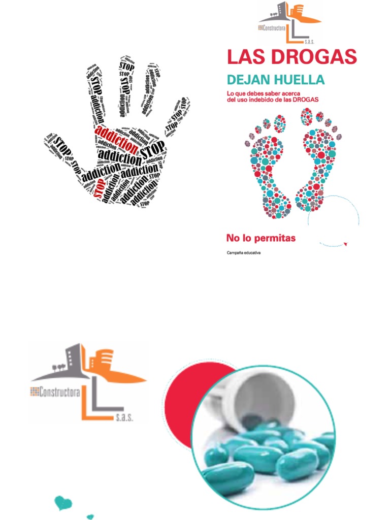 Folleto Sustancias Psicoactivas | PDF | La dependencia de sustancias | Drogas Psicoactivas