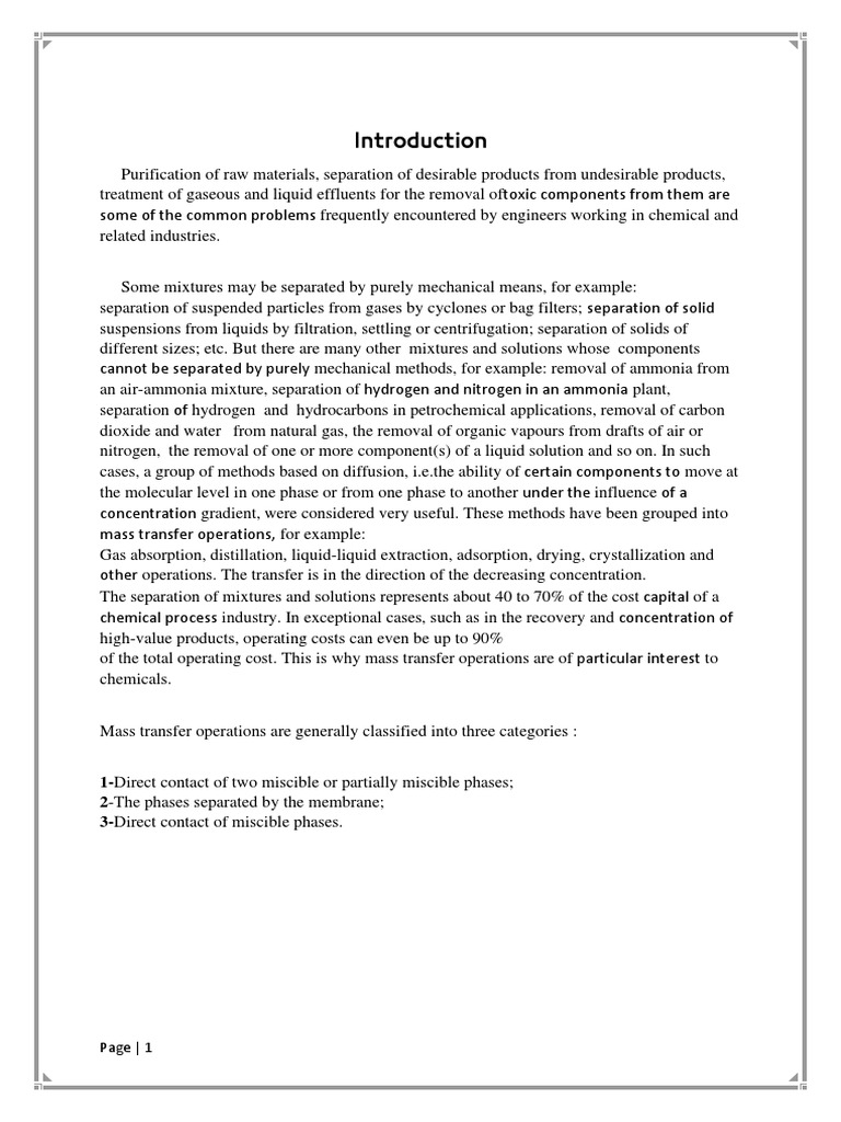Liquid-Liquid Extraction Process Overview | PDF | Solution | Phase (Matter)