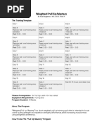 K Boges Calisthenics Workout Routine | PDF | Hobbies | Weight