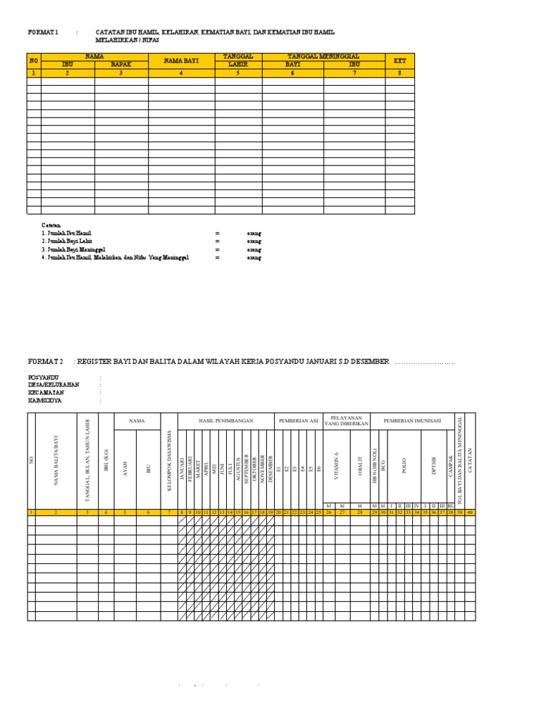 Sistem Informasi Posyandu (SIP) | PDF