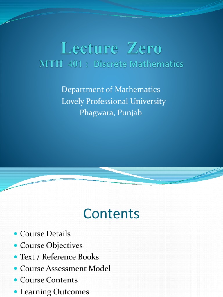 Lecture11 K20GR | PDF | Recurrence Relation | Discrete Mathematics