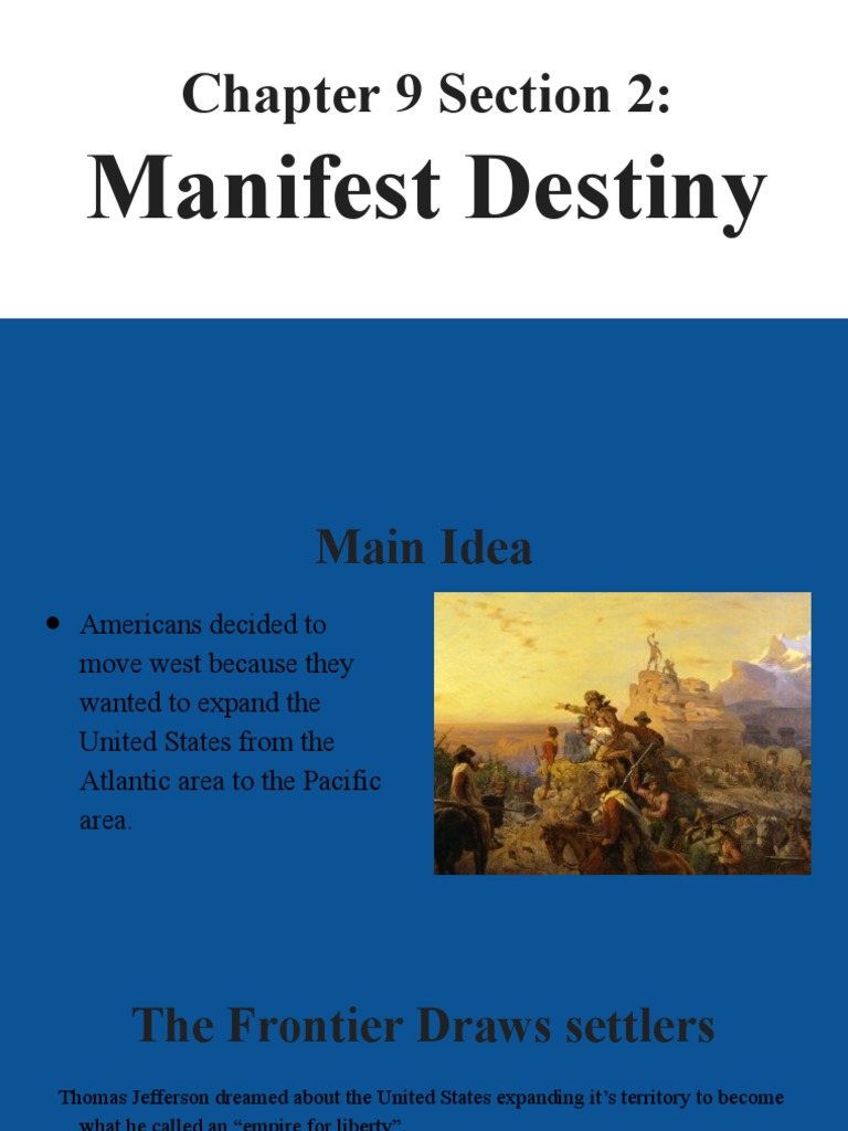 Manifest Destiny and Westward Expansion | PDF | Oregon Trail | Mormons