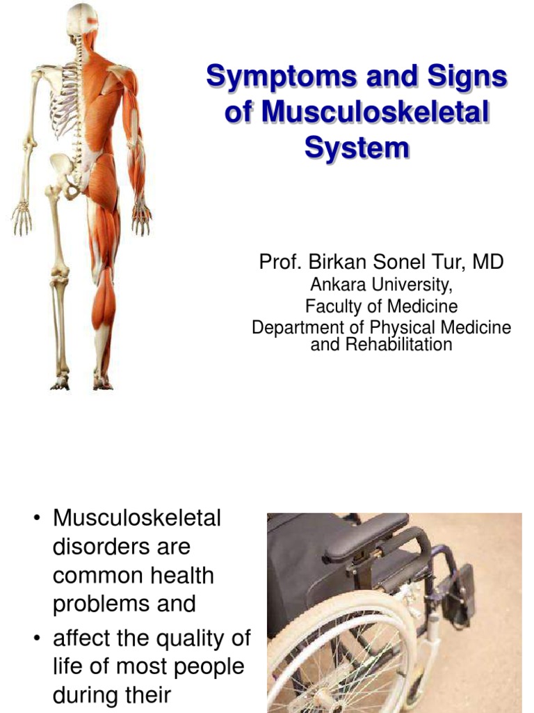 Understanding Musculoskeletal Symptoms and Signs | PDF | Weakness ...