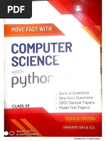 Cs With Python Cbse Class 11 - Preeti Arora 2020 - Chapter 1 | PDF | Barcode | Input/Output