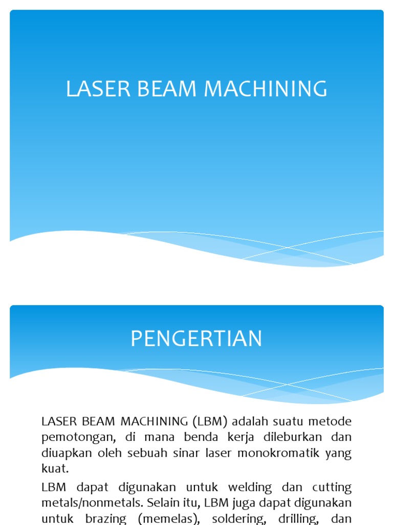 Laser Beam Machining | PDF