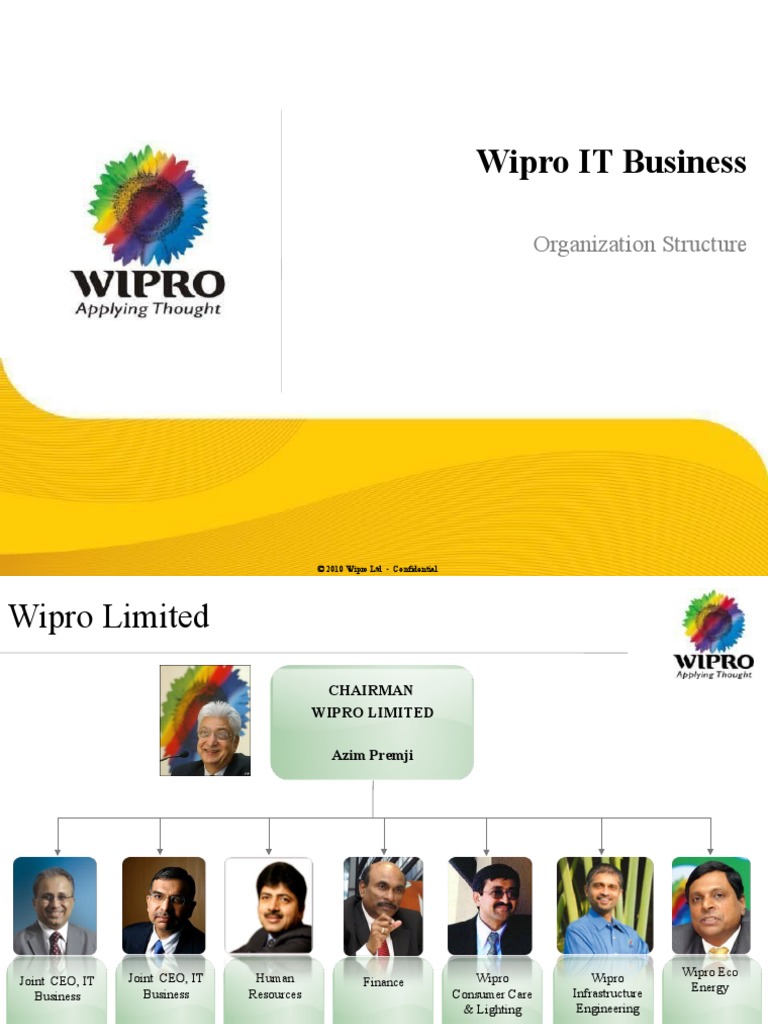 Wipro IT Business: Organization Structure | PDF | Business | Economies